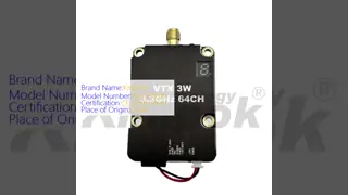 High Power Analog Image Transmission System for Drones