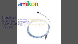 Bently Nevada 330103 00 03 50 02 00 Proximity Probe Review