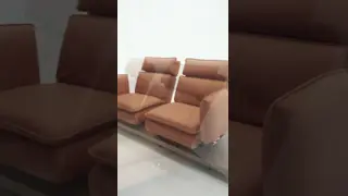 Modern Design Rotating Sofa Quiet Smooth Swivel Sofa With Adjustable Backrest System