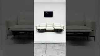 Modern Minimalist Recliner Sofa Space Saving Design
