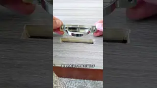Zinc alloy tatami handle embedded invisible furniture door handle concealed rotating platform cabine