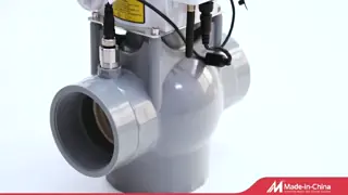 Solar energy large  three-way ball valve