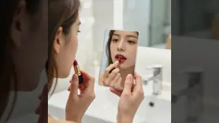 Scratch resistant acrylic mirror sheet