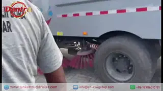 CLW Dantra Vehicle Road Sweeper Trucks Working on Tanzania City Streets | Real Customer Project