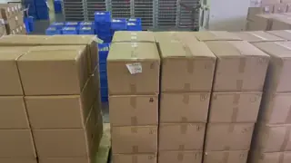 Finished product shipping video