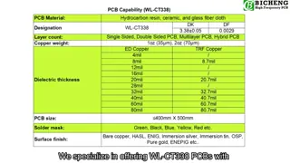 WL-CT338 PCB