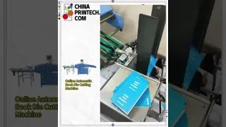Online Automatic Book Die Cutting Machine.