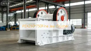 PEX150 750 Fine Jaw Crusher High Output Efficiency