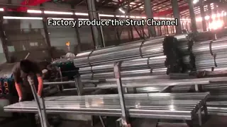 Factory Direct 41x41 Unistrut Channel for Pipe Support
