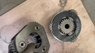 High Precision Reduction Gear Box SK75 SK80 Excavator Swing Reducer