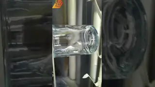 vacuum pvd machine for glass bottles.  rainbow color coating machine