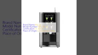 Fully Auto Commercial Tea Dispenser for Bubble Tea Shops