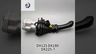 DX125 DX180 DX225-7 Excavator Joystick Handles Doosan Hydraulic Pilot Control Valve