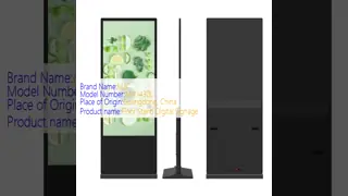 65 Inch Digital Signage Kiosk 24 7 Remote CMS Display
