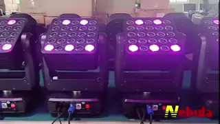 Nebula 25x12W RGBW 4in1 LED Matrix Moving Head