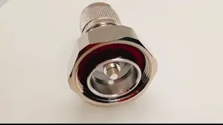 7/16 DIN Male To N Male Low PIM RF Coaxial Adapter For 5G Base Station DAS System