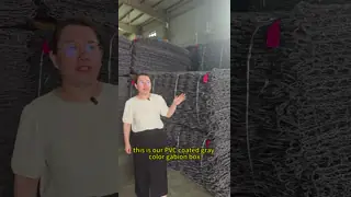 PVC Coated Hexagonal Mesh Gabion Cage Wire Mesh Retaining Wall 2x1x1m ISO9001 Certified