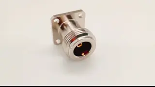 RF Connector  N-KFD6 N Type Female 4-Hole Flange PCB Connector DC-6GHz