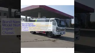 Efficient Sewage Suction Truck for Urban Waste Management