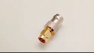 50Ω Low Loss Gold Plated Connector For RF Test & Communication SMA Male To BNC Female RF Adapter