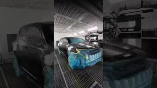CoatTech High-Efficiency Industrial Automated Paint Booth with AI-Driven Robotic Spray System