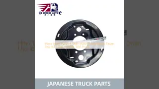 Hino Dyna 300 Hand Brake Drum 47060 2090 Replacement