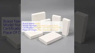 High Performance Alumina Ceramic Brick for Industrial Use