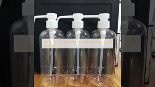 500ml PET Pump Bottle for Hand Sanitizer Packaging