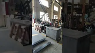 SPS1016 Semi-Electric Stacker  Labor-saving Electric Lifting for Warehouse Stacking