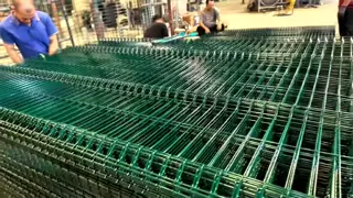 3D Bending Fencing Installation