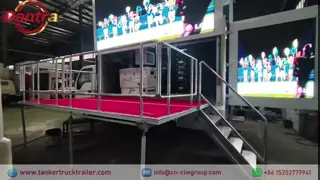ISUZU Mobile LED Advertising Truck | Outdoor LED Display Demo