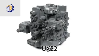 EC140 14550306 Hydraulic Main Control Valve UX22 Excavator Main Control Valve