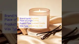 Roasted Tea Soy Candle Cozy Home Fragrance
