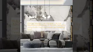 Luxury Marble Look Porcelain Tile Durable and Stain Resistant