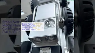 HD Pipeline Inspection Pole Camera 360 Degree View