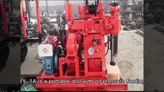 XY 1A Hydraulic Borewell Machine Powerful Drilling Solution