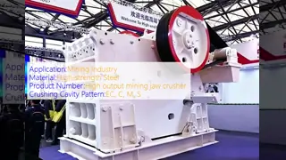 High Capacity Jaw Crusher for Bulk Stone Processing