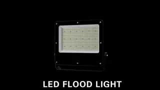 GK-E AC LED Flood Light, High Lumen Branded LED Lamp, IP65 Waterproof, Detachable Glass Cover
