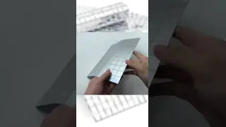 Self adhesive acrylic mirror mosaic tile