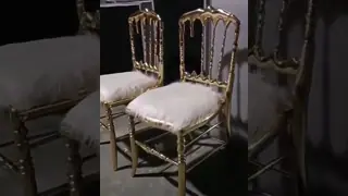 Luxury Italian Copper Dining Chair Modern Home Decor