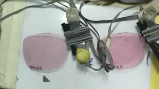 Pink dye liquid crystal display screen