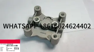 ]SANY SY215 HYUNDAI R215 4990848 EXCAVATOR FUEL FILTER BASE FOR CUMMIN S 6BT ENGINE