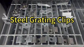 Fast Steel Grating Installation No Welding Required