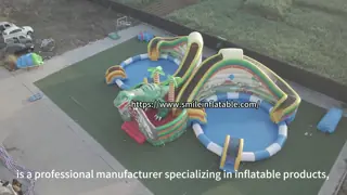 Inflatable Dinosaur Water Park