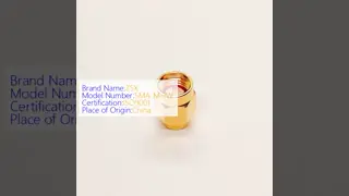 Gold Plated SMA Male Coaxial Load Connector DC 6GHz