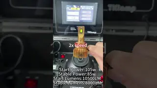 Upgrade To H11 LED Headlight Bulbs For Brighter Night Driving