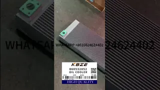 860532852 KBZE BRAND OEM EXCAVATOR HYDRAULIC OIL COLLER REPLACE FOR XCMG XE215