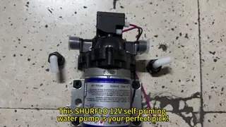 SHURFLO Automatic Pressure Water Pump for Mobile Toilet
