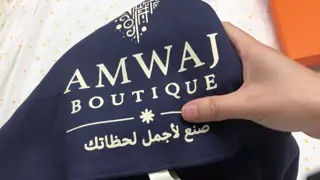 blue cotton twill envelope bag
