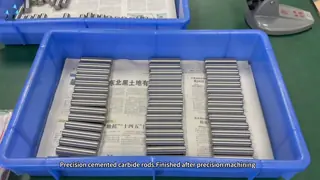 100% Manual QC Inspection | Tungsten Carbide Rod, Bar, Cylinder, Plunger & Shaft Precision Machining